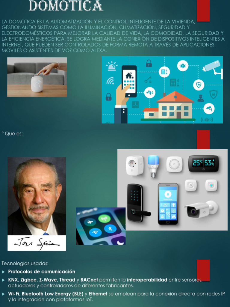 Domótica: Automatización Inteligente del Hogar | PDF | Internet de las ...