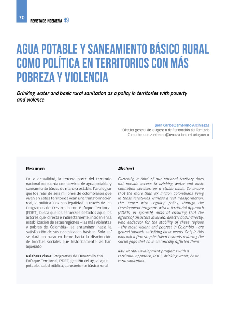 Revista de Ingeniería | PDF