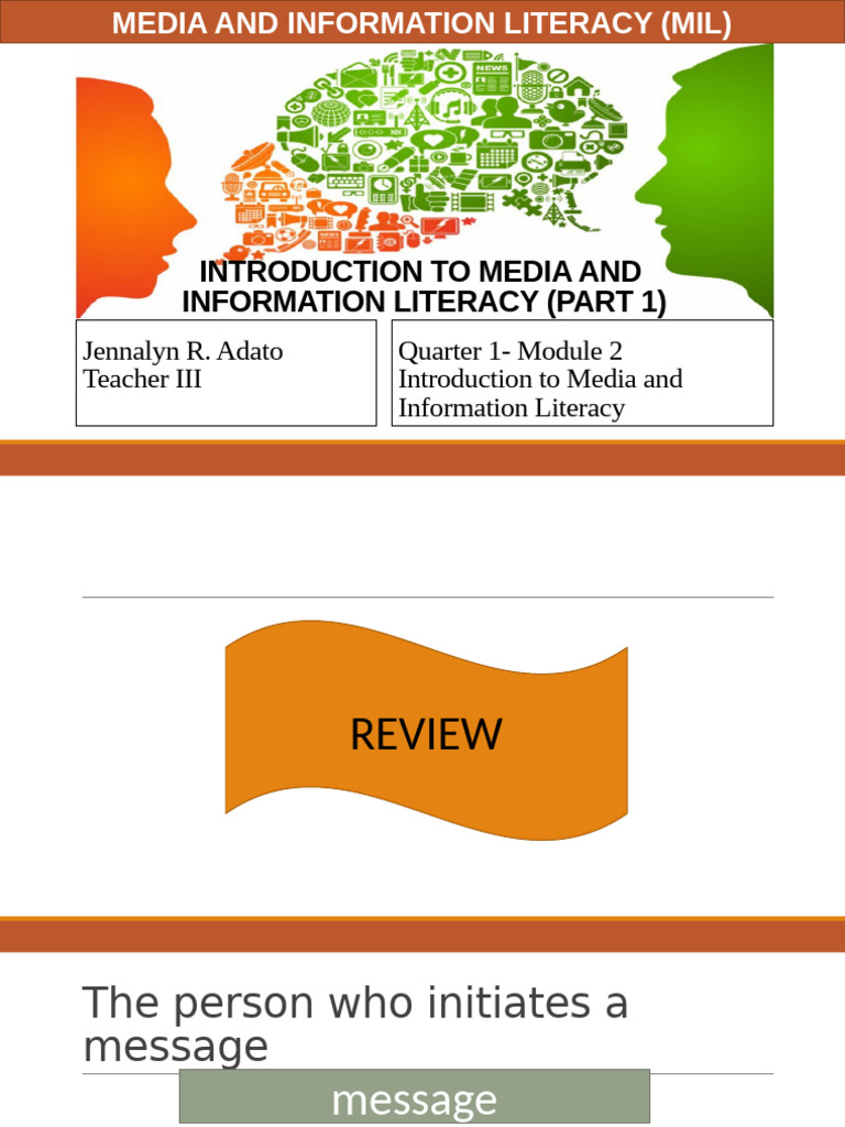 Media and Information Literacy Module 2 | PDF | Information Literacy ...
