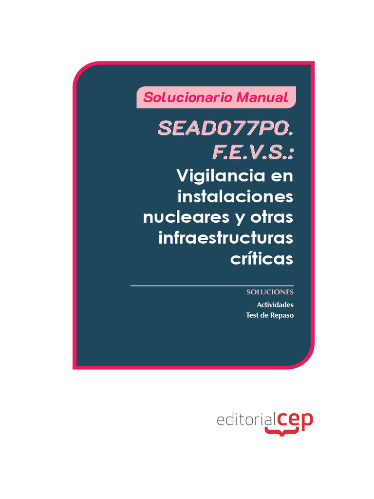 Solucionari Exercicis Manual Editorial CEP | PDF | Radiación