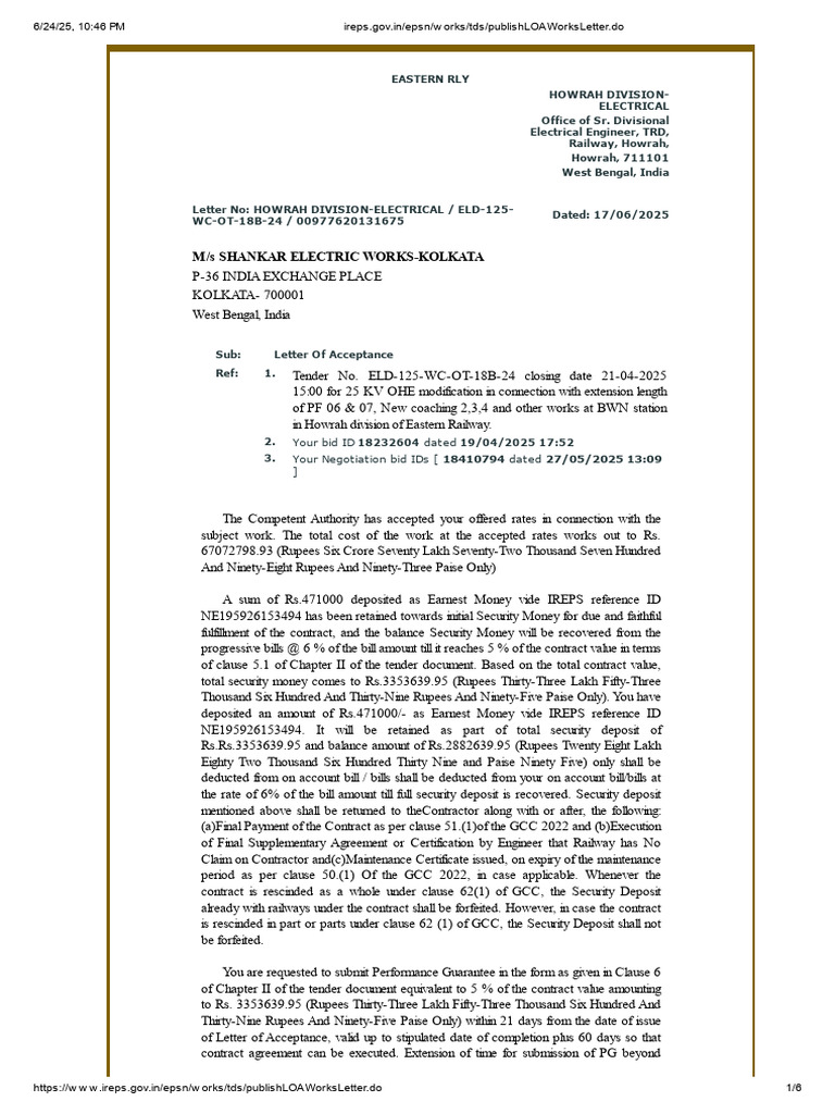 17.06.2025 HWH | PDF | Electricity