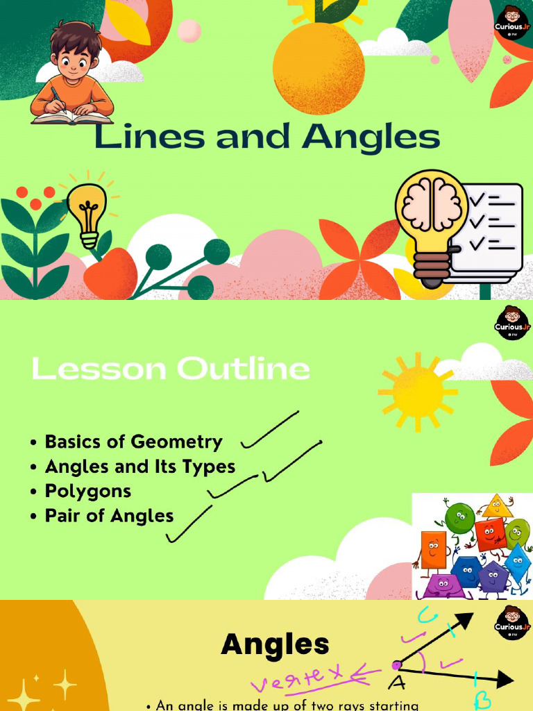 Lines and Angles | PDF