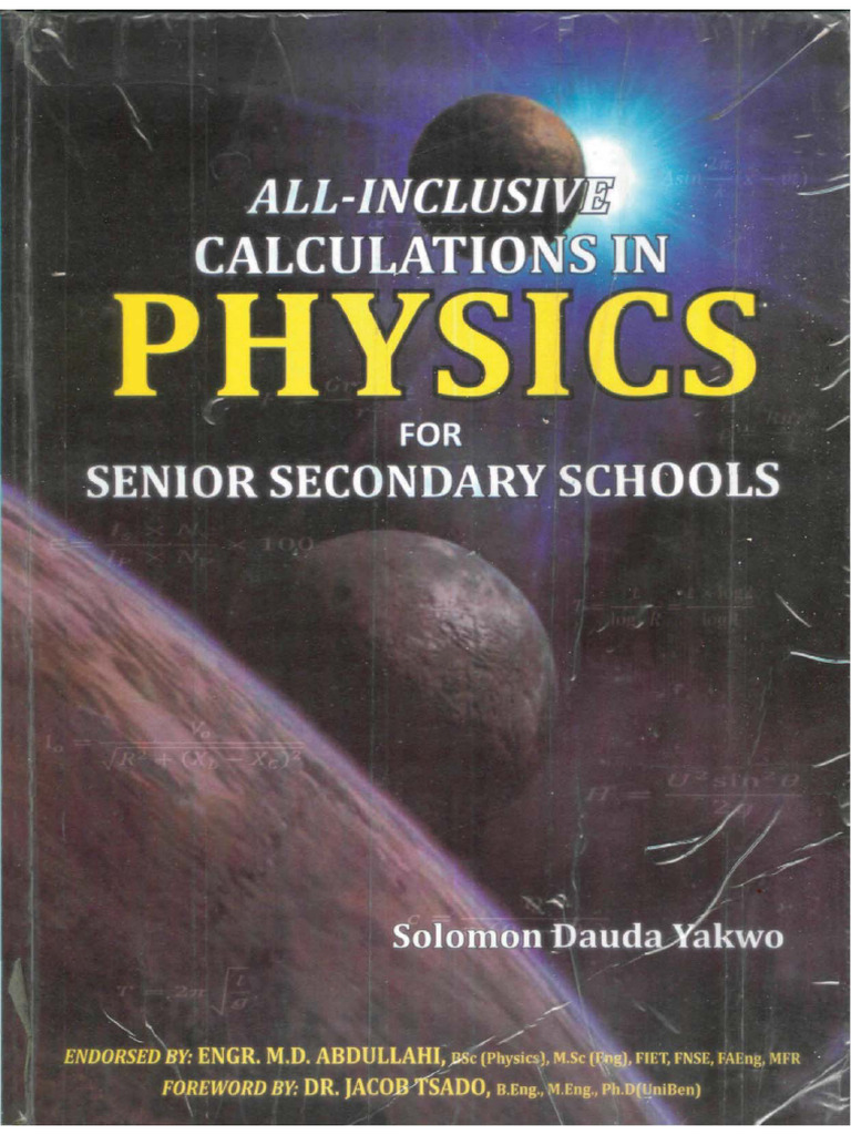 Calculations in Physics Solomon Dauda OkX | PDF