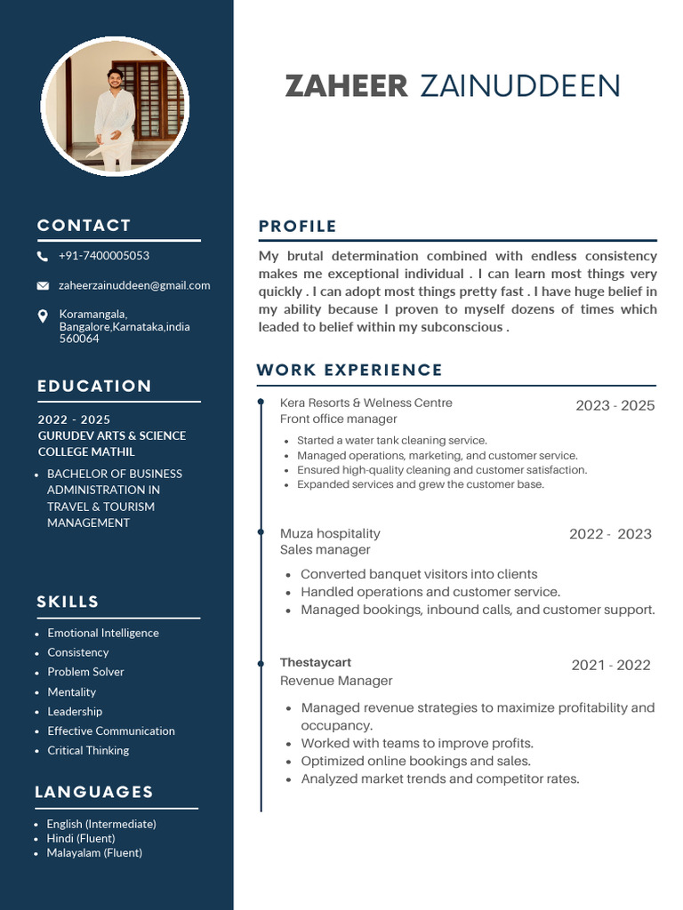 Blue Simple Professional CV Resume - 20251108 - 101936 - 0000 | PDF
