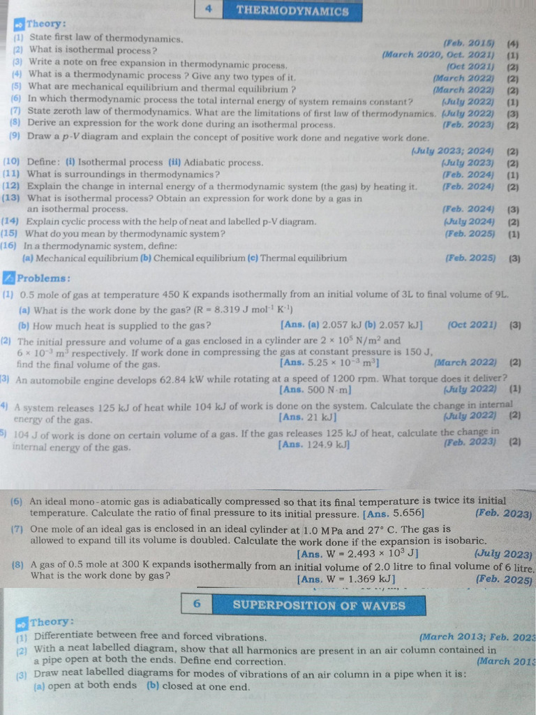 Physics Board Question Class 12 2026 Board | PDF | Electromagnetic ...