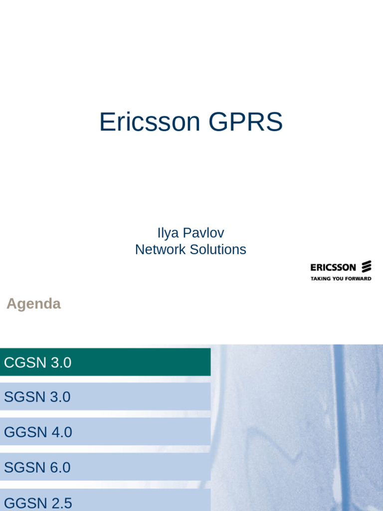 GPRS Presentation - PA2 (Ext) | PDF | Quality Of Service ...
