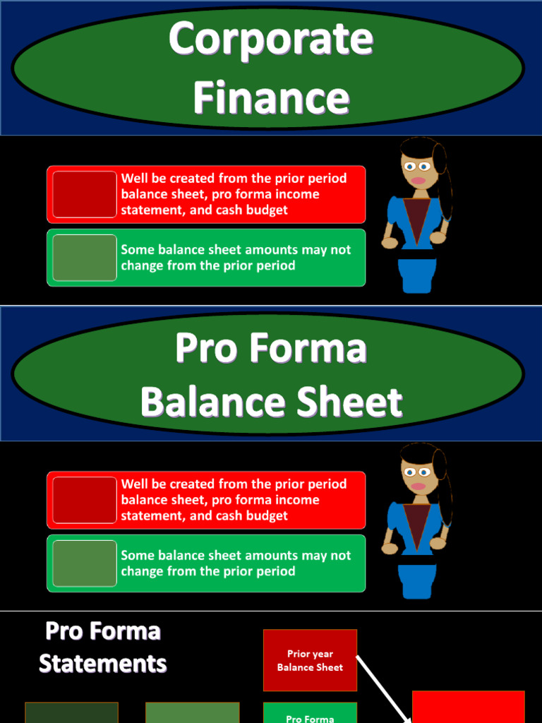 420 Pro Forma Balance Sheet | PDF