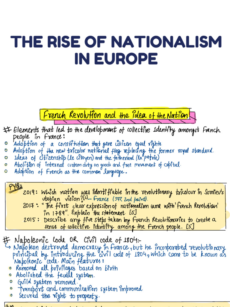 Nationalism's Rise in 19th Century Europe | PDF | Prussia | Balkans