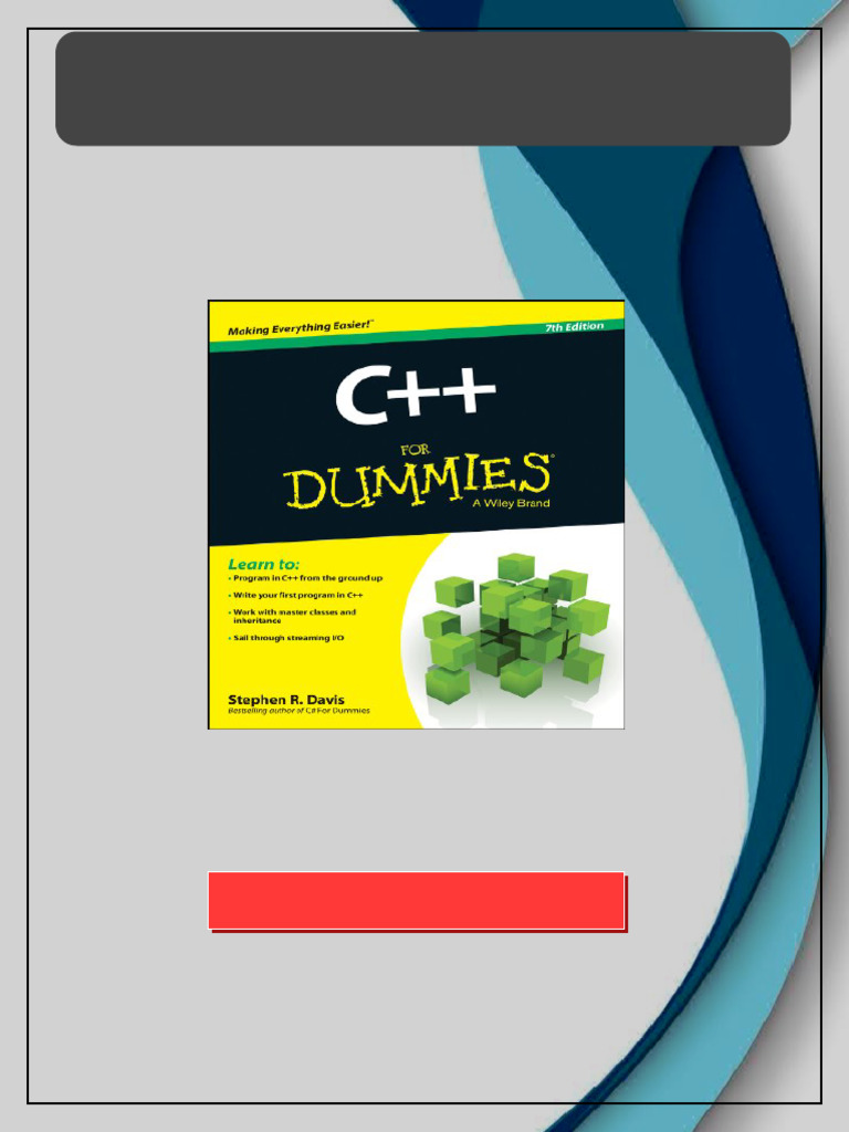 C For Dummies Seventh Edition Stephen R. Davis pdf version | PDF