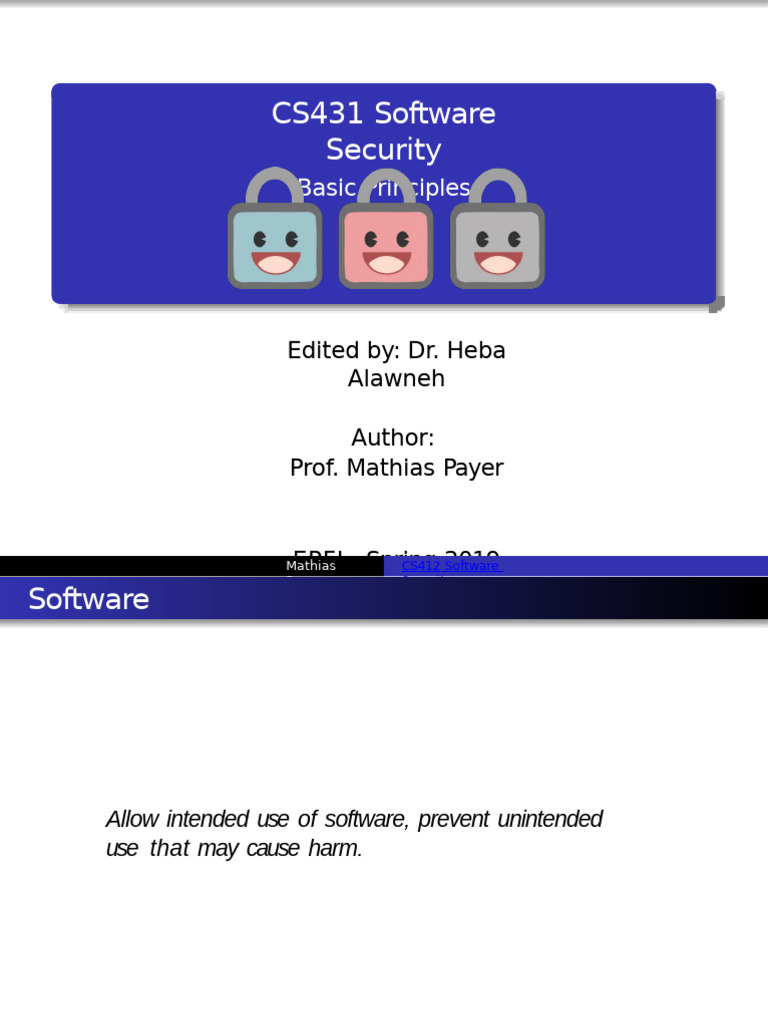 02-Basic Principles Updated | PDF | Operating System | Access Control