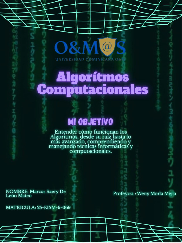 Fundamentos e Introducción A Los Algoritmos Computacionales | PDF | Algoritmos | Datos