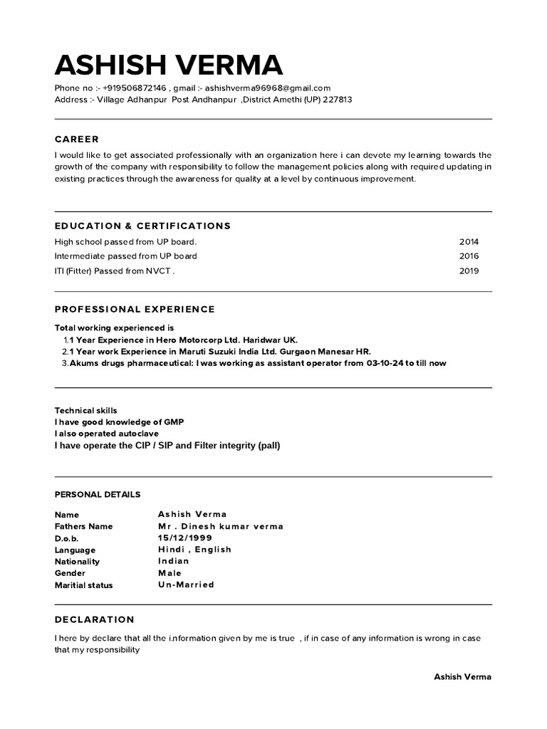 Ashish Verma PDF | PDF