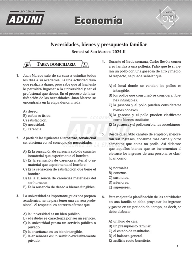 EC SSM Dom Sem02 | PDF | Bienes