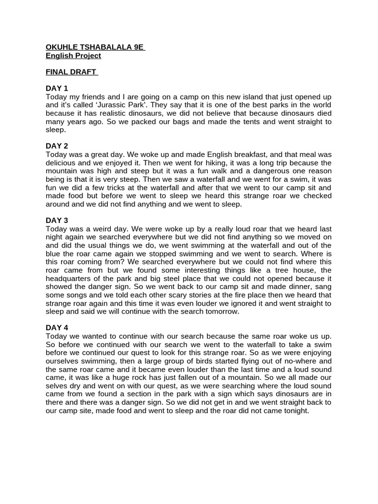 English Final Draft | PDF