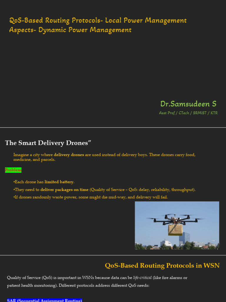 Sam-3.QoS-Based Routing Protocols- Local Power Management Aspects- Dynamic Power Management ...