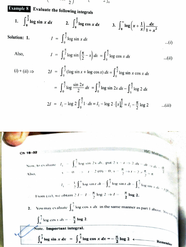 Definate Integrals Property | PDF