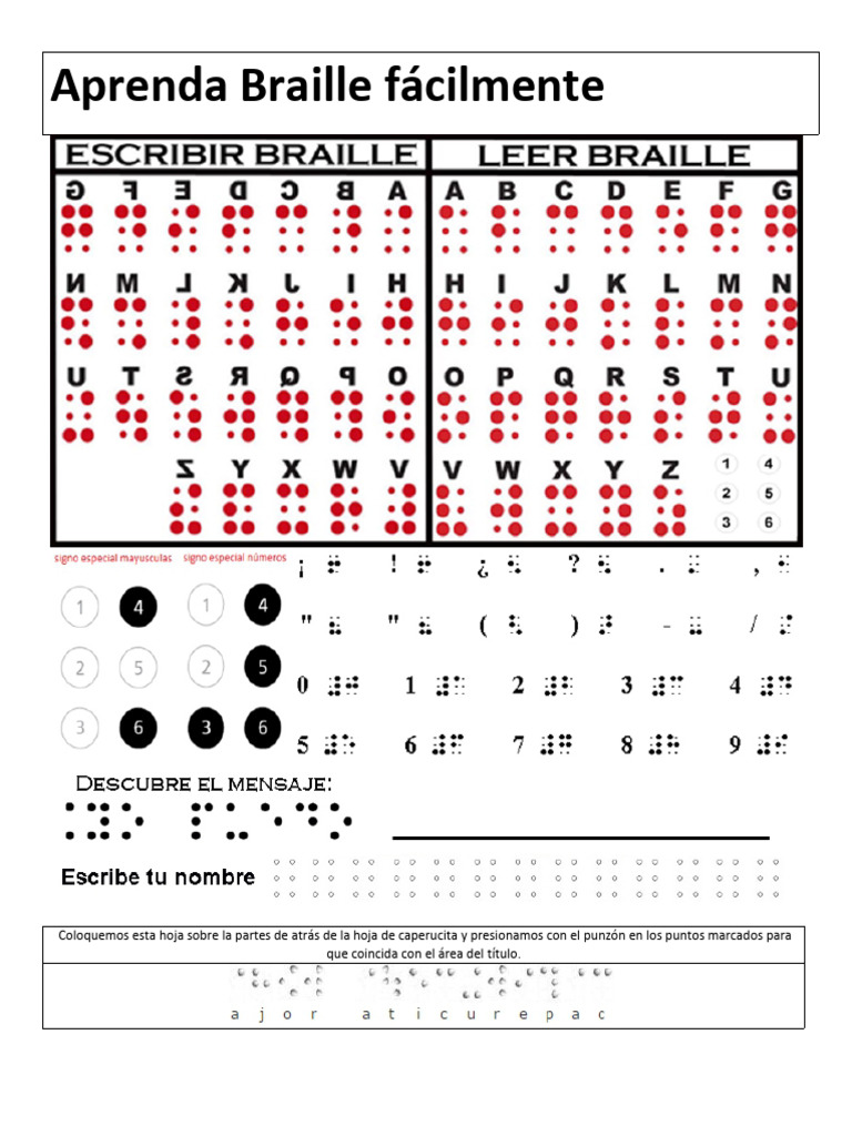Aprenda Braille | PDF