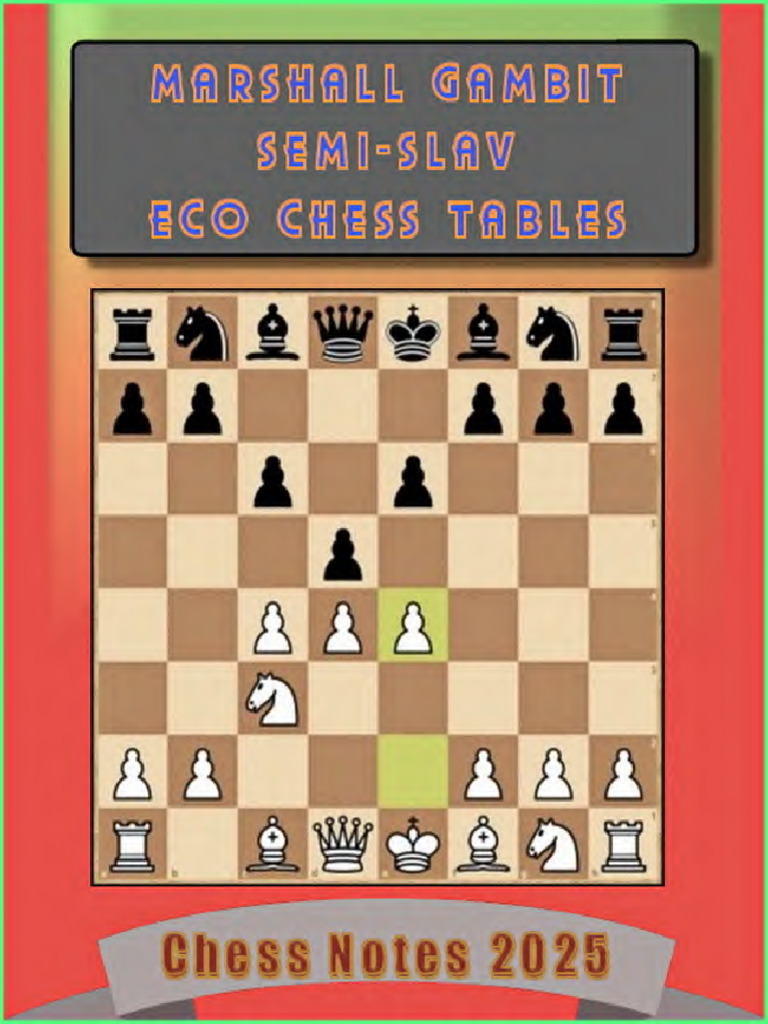Marshall Gambit Triangle Table Repertoire | PDF | Chess | Chess Theory