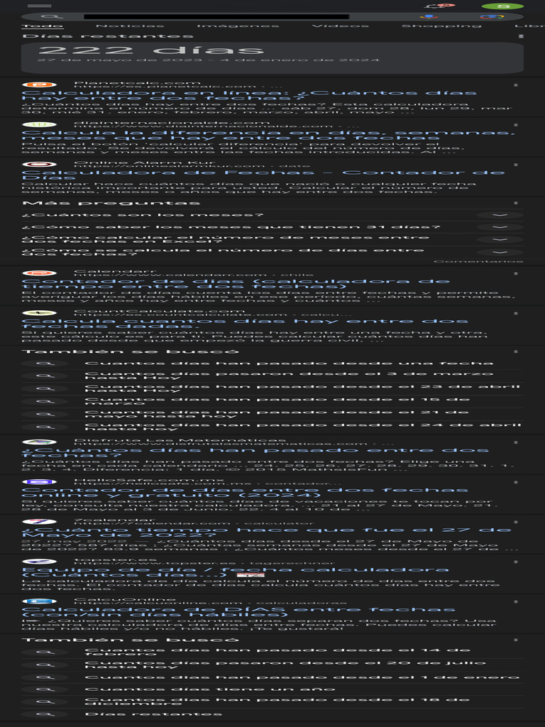 Cuantos Dias Pasaron Desde El 27 de Mayo - Buscar Con Google | PDF