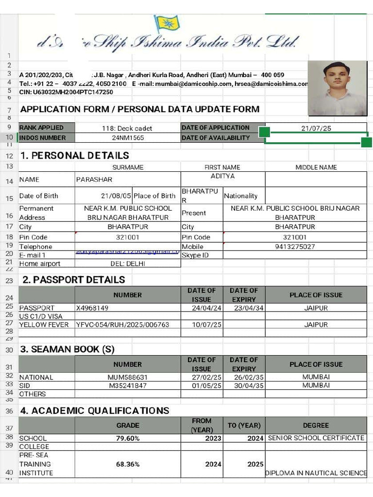 Tutor CV | PDF