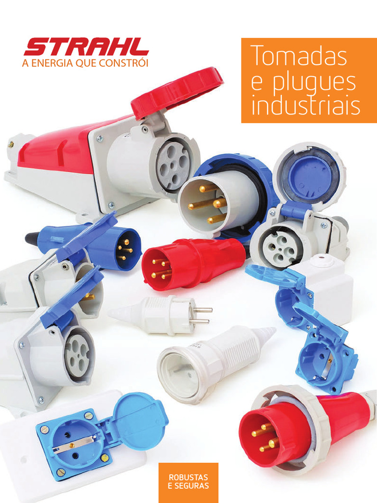 Tomadas e Plugues Industriais Seguros | PDF | Eletricidade