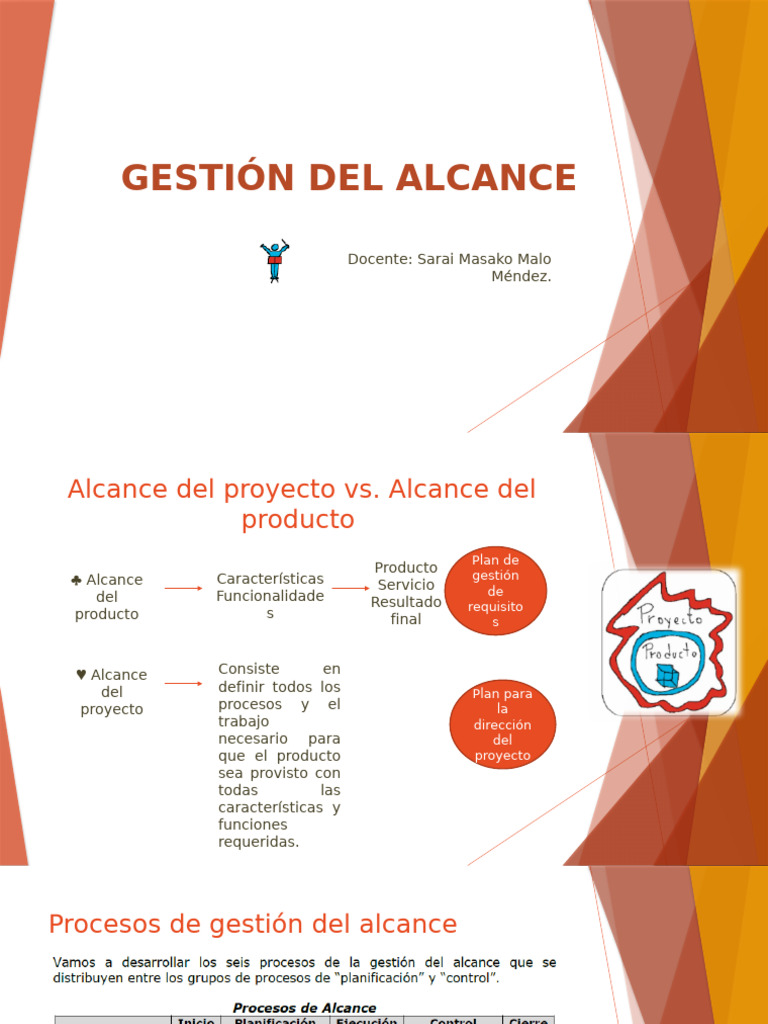 S6 Gestión Del Alcance | PDF