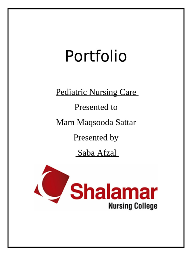 Portfolio Pda | PDF | Heart | Circulatory System