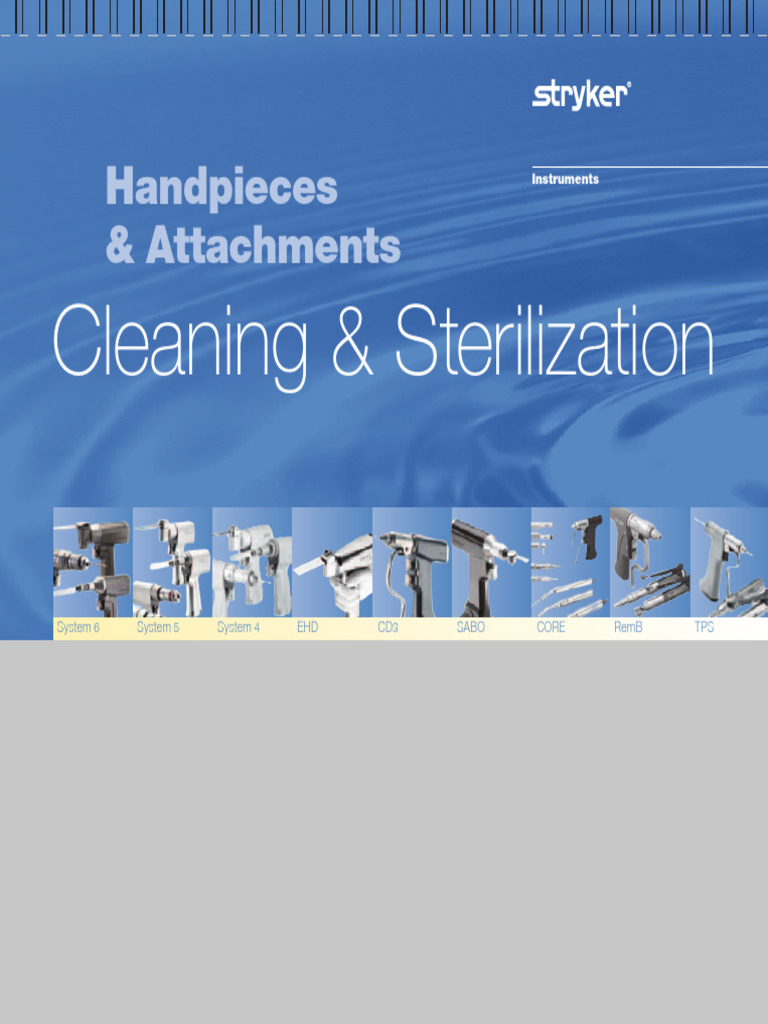 Sterilizing Stryker Powered Instruments | PDF | Electrical Connector ...