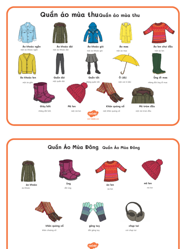 T MFL 261 Ks2 Four Seasons Clothes Word Mat Pack Englishfrench Ver 4 ...