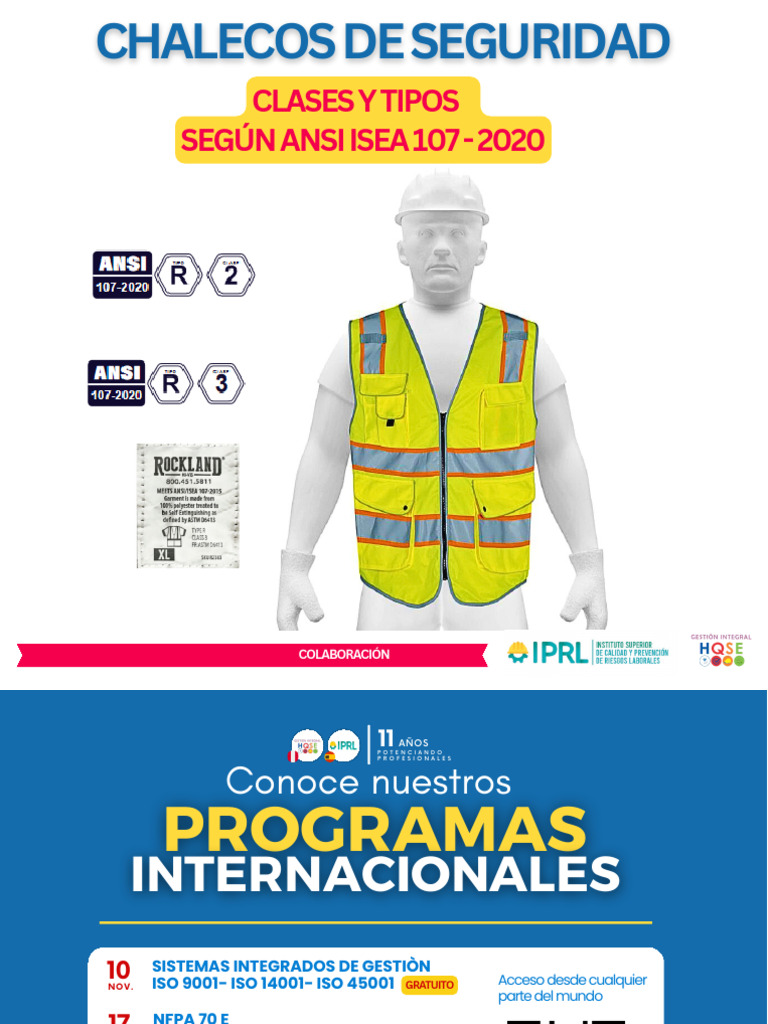 Chalecos de SST | PDF