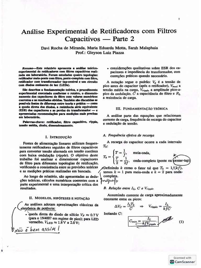 Analise Exp Parte 2 | PDF