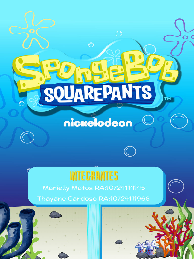 Ebook - Bob Esponja (Marielly e Thayane) 11 | PDF | Beleza | Estética