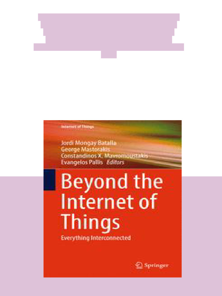 (Ebook) Beyond the Internet of Things: Everything Interconnected by ...