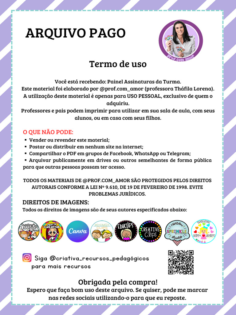 Baixe Aqui o Painel Assinaturas Da Turma | PDF