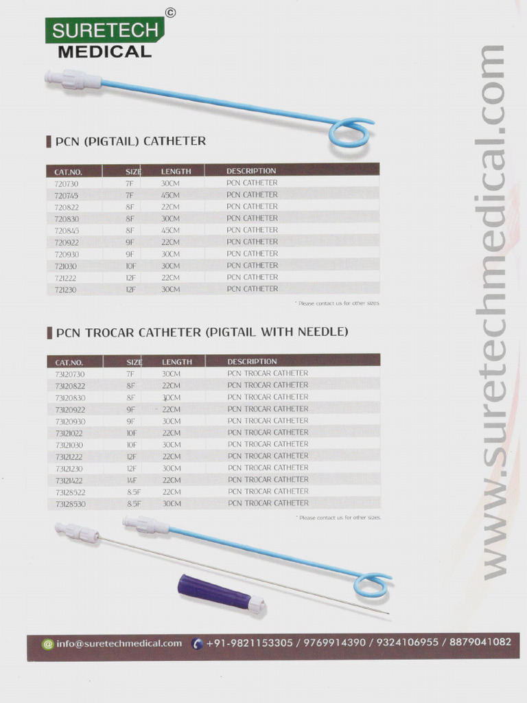 PCN Catheter | PDF
