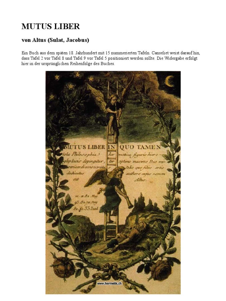 Mutus Liber | PDF