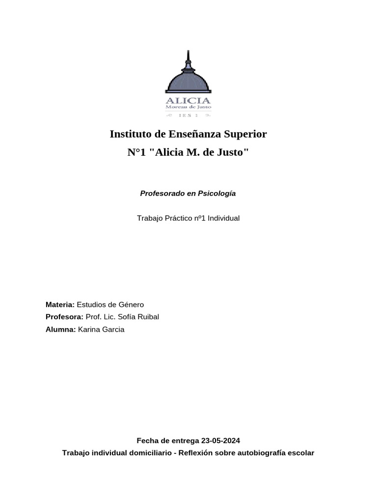 TP de Género | PDF | Género | Estudios de género