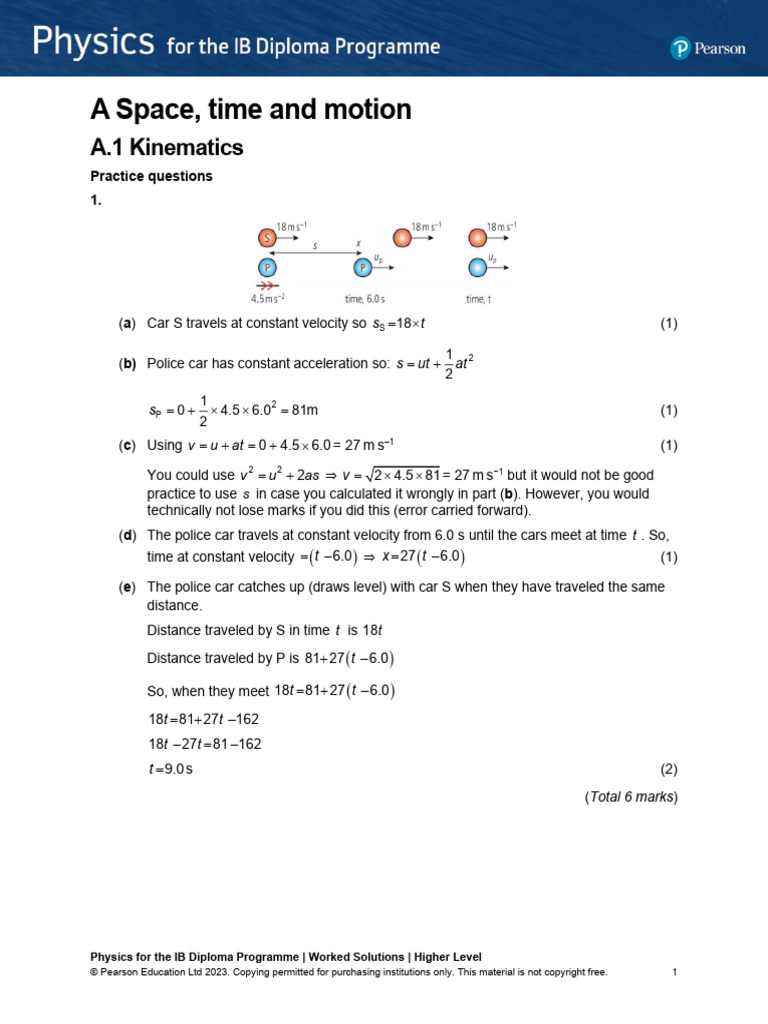 PHY Worked Solutions | PDF | Force | Newton's Laws Of Motion