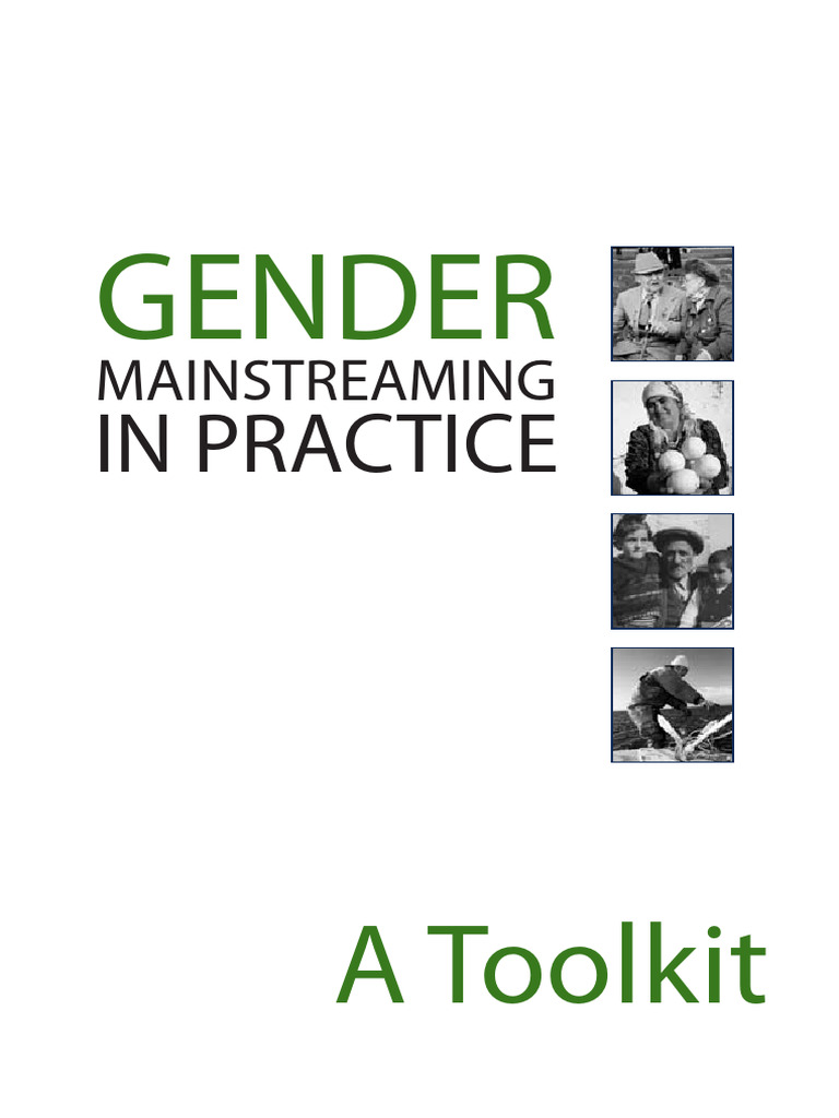 Gender Toolkit Eng | PDF | Gender Mainstreaming | Gender Studies