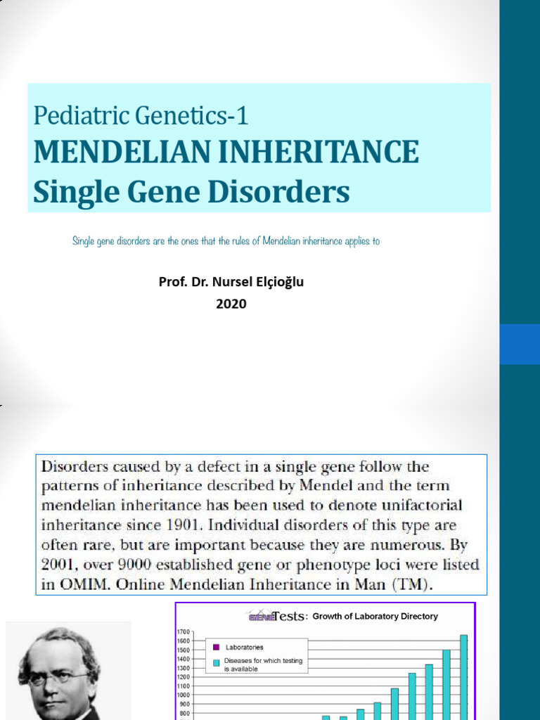 ️21) Mendelian Disorders | PDF | Genetic Disorder | Diseases And Disorders