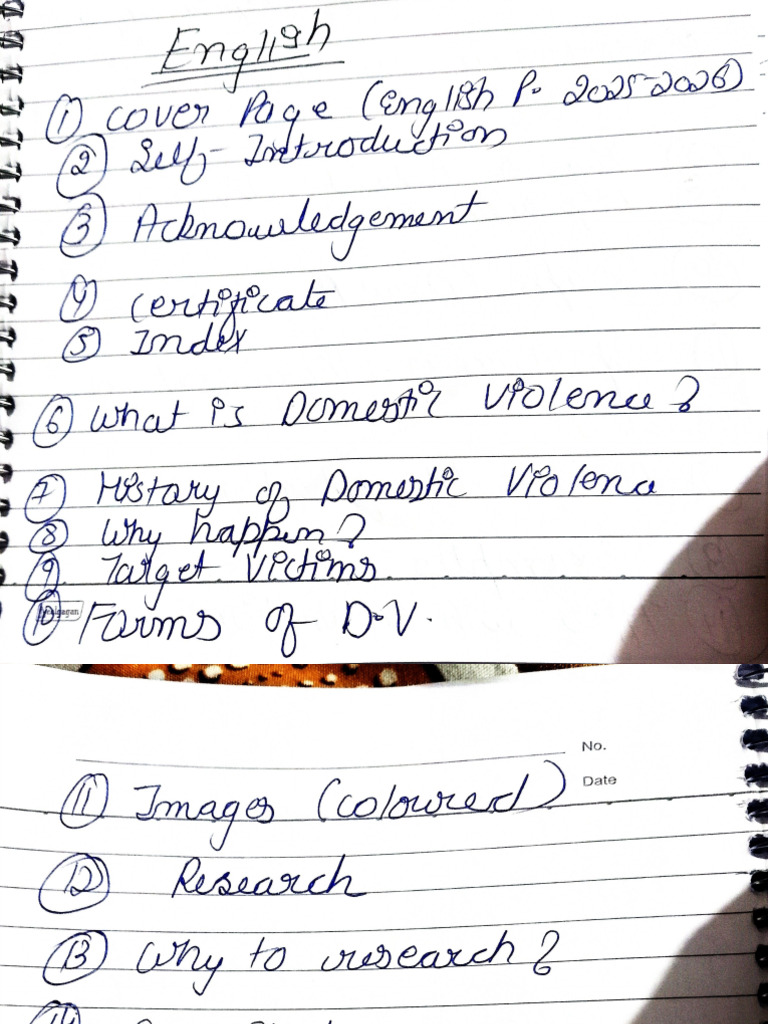 English Project Clss 12 | PDF