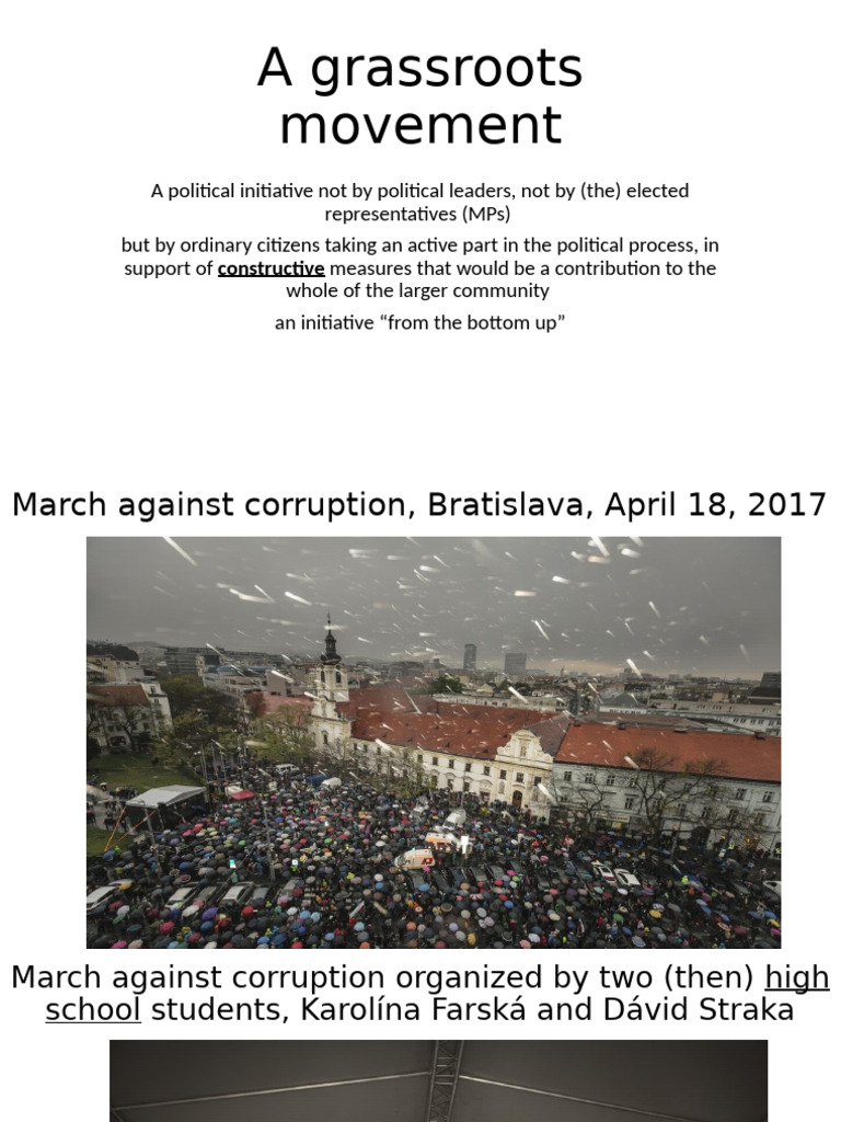 A Grassroots Movement | PDF
