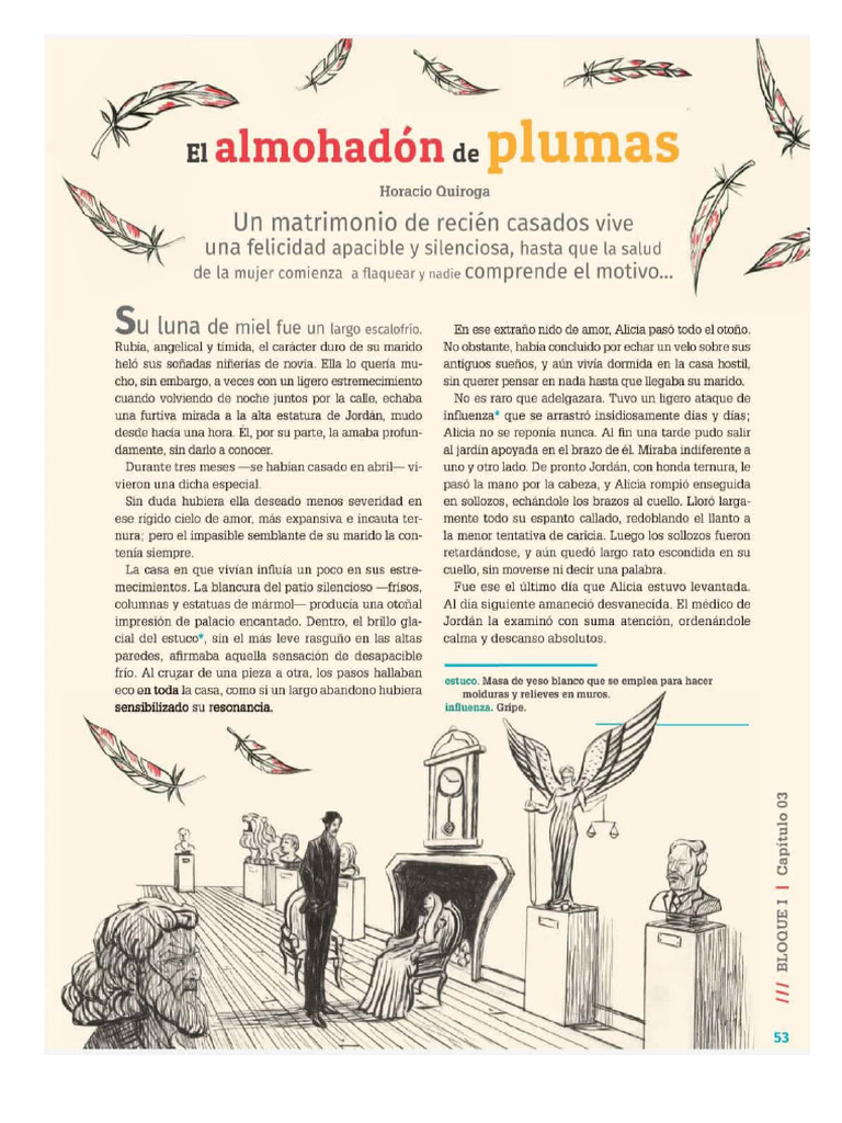 El Almohadon de Plumas - Actividades | PDF