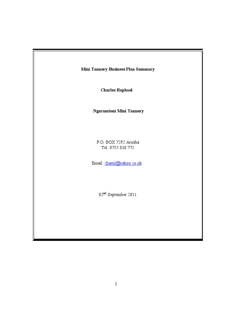 B. Plan-Crn | PDF | Leather | Employment