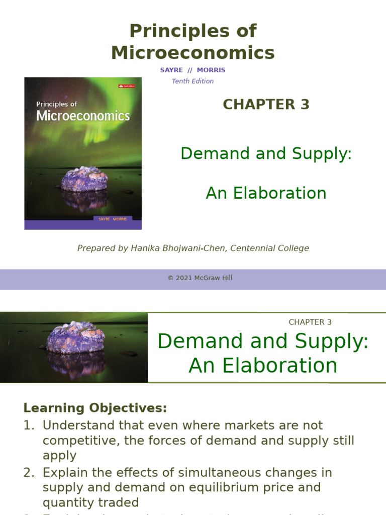 Demand and Supply Principles Explained | PDF | Supply And Demand ...