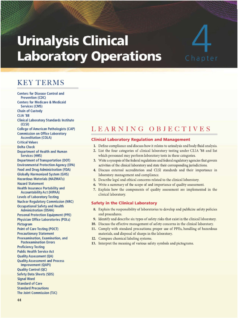 Urinalysis 4 | PDF