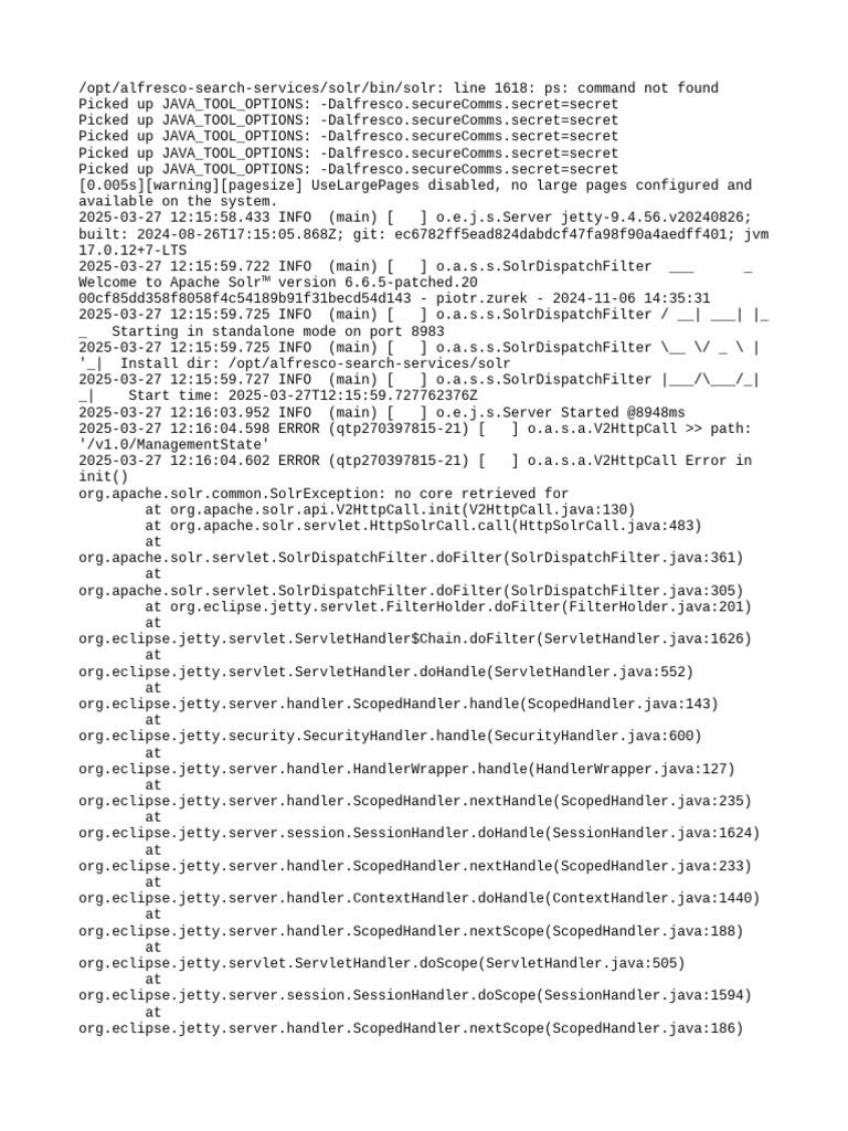Solr | PDF | Computer Architecture | Computer Engineering