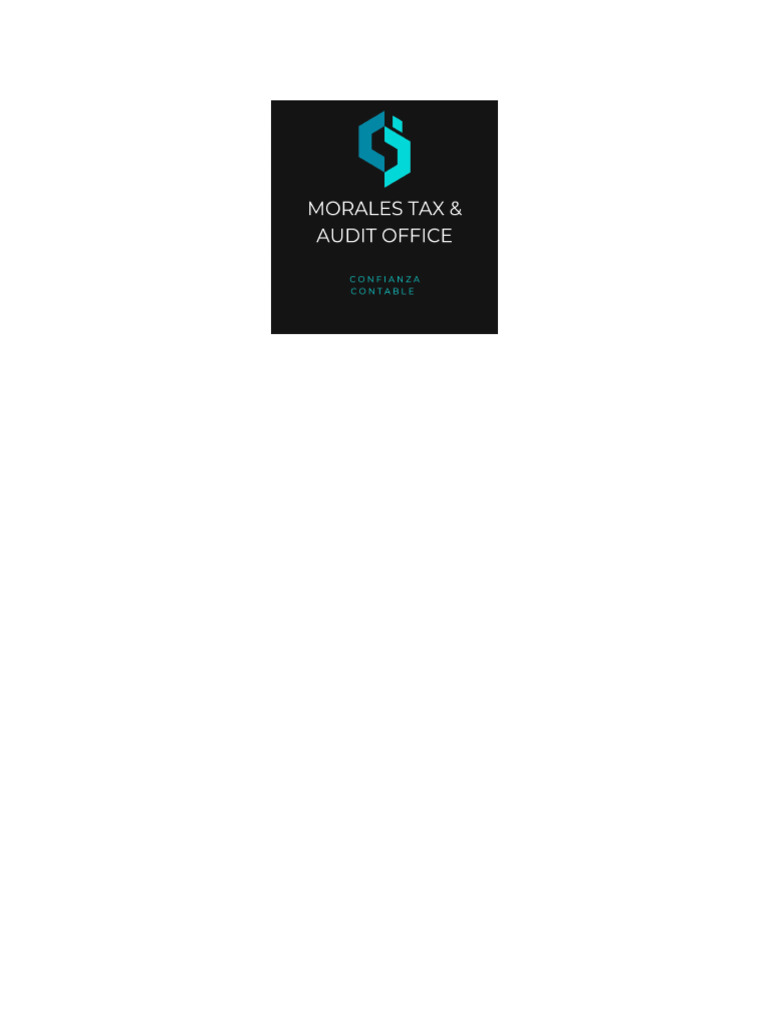 Carta de Encargo Morales Tax Audit Office | PDF