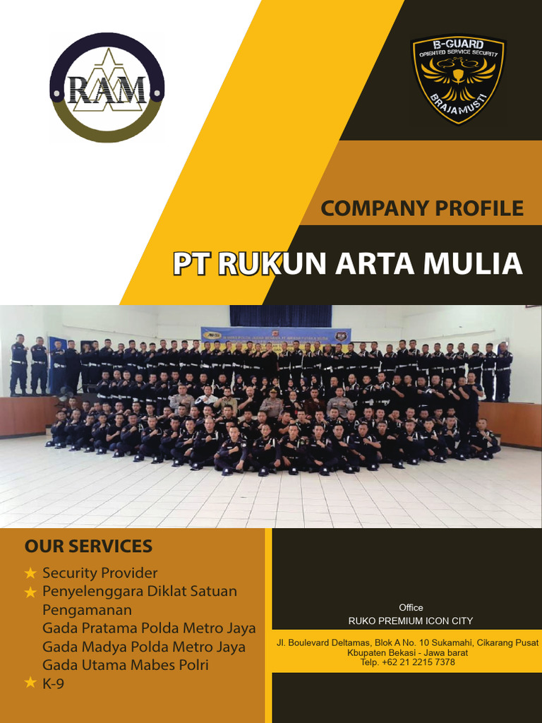 Profil Perusahaan Jasa Keamanan RAM | PDF