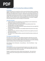 Understanding Willingham's Learning Model | PDF | Memory | Learning